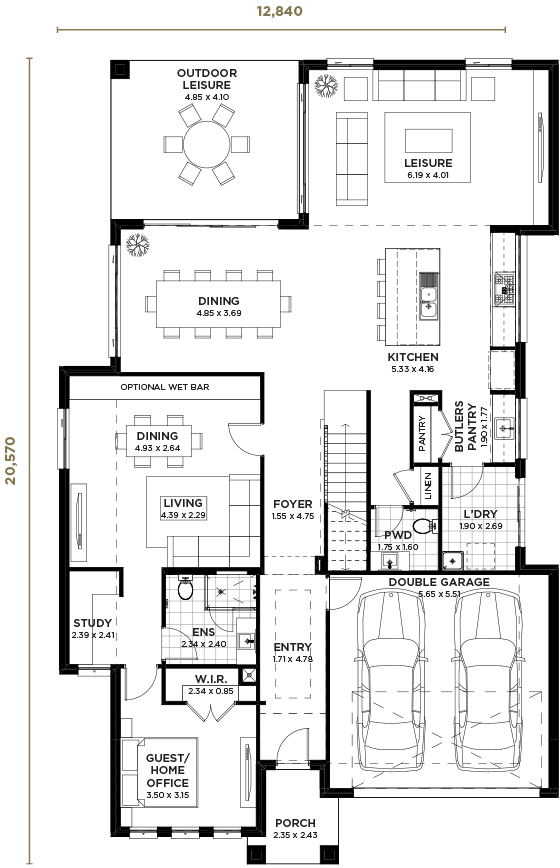 Ambassador Dual Living Dual Living Home Design | Wisdom Homes
