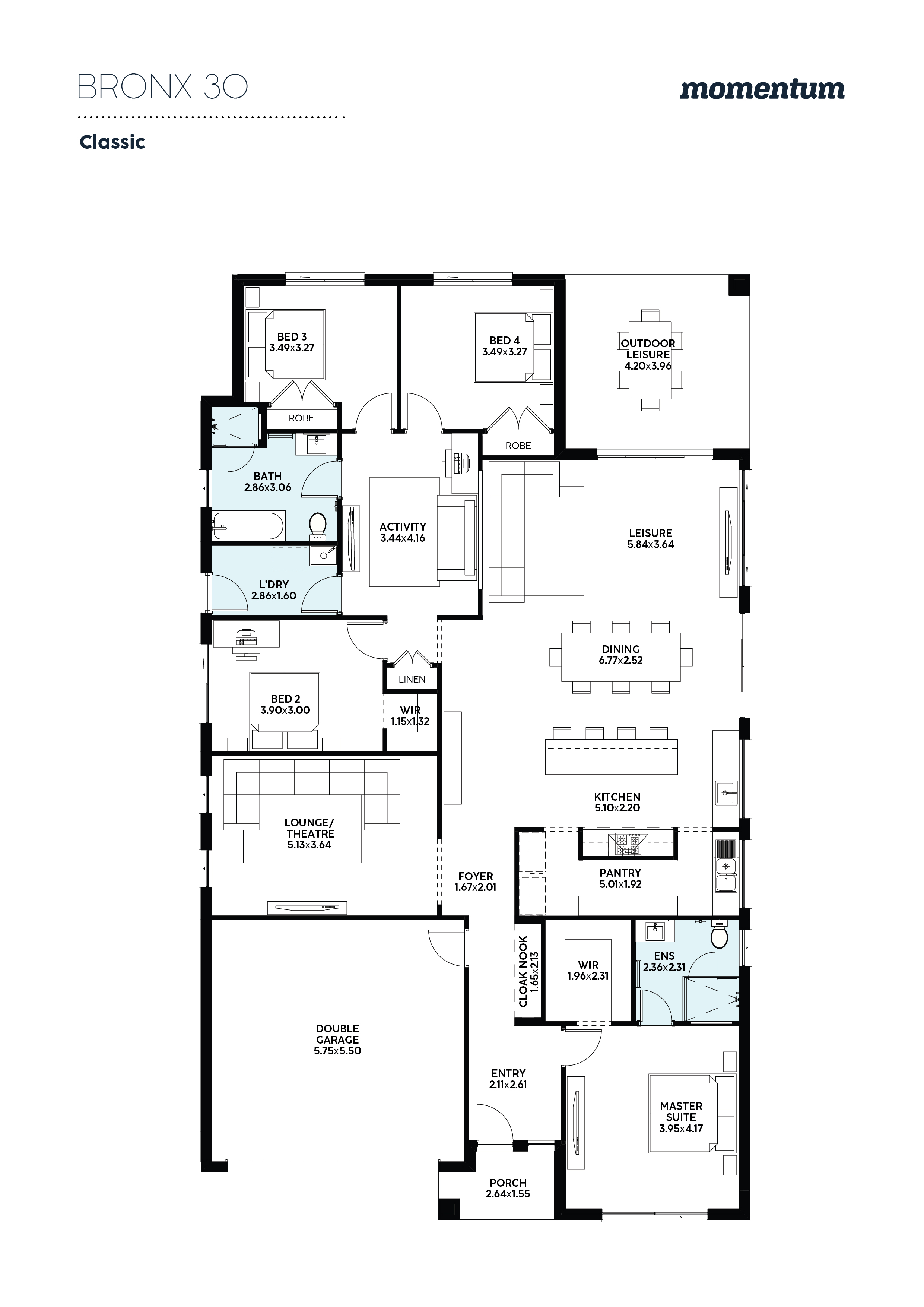 Bronx Single Storey Home Design | Wisdom Homes
