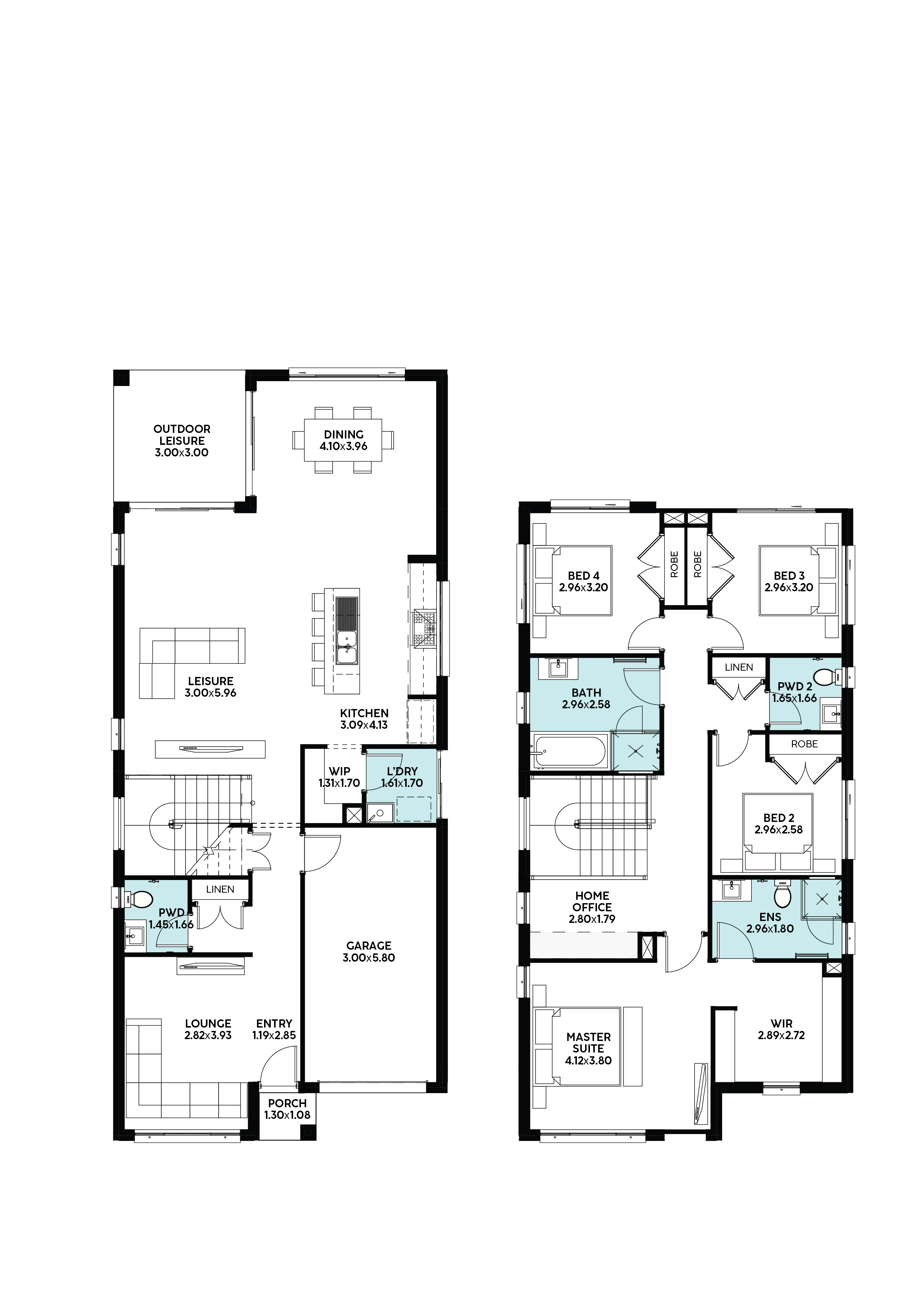 Medina Double Storey Home Design | Wisdom Homes